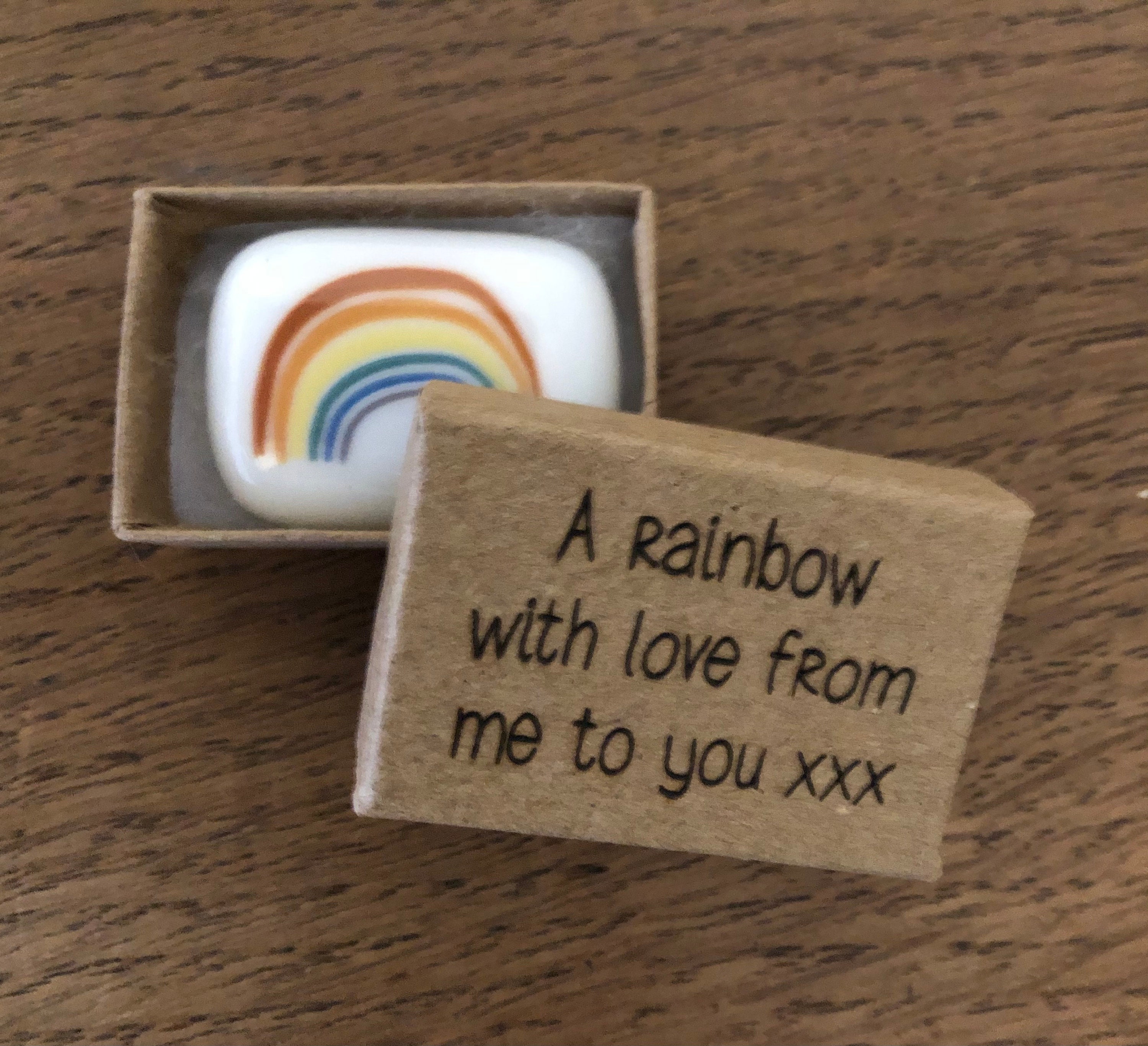 Rainbow Gift Sending Hope Support Love Inspiration Unique | Etsy