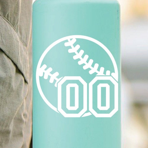 Softball Decal Softball Sticker Personalized Softball - Etsy