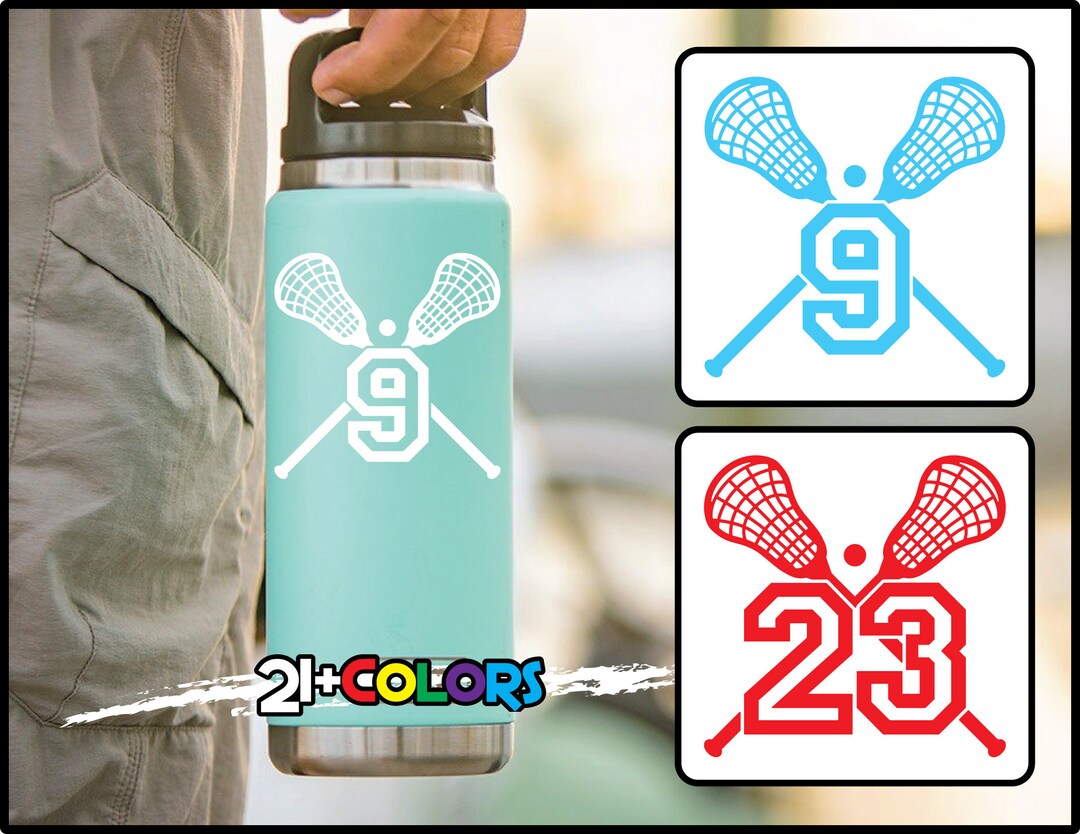 Lacrosse Sticker Great Gift Vinyl Decal - Etsy