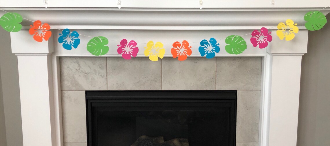 Hawaiian Luau Tropical Banner - Etsy