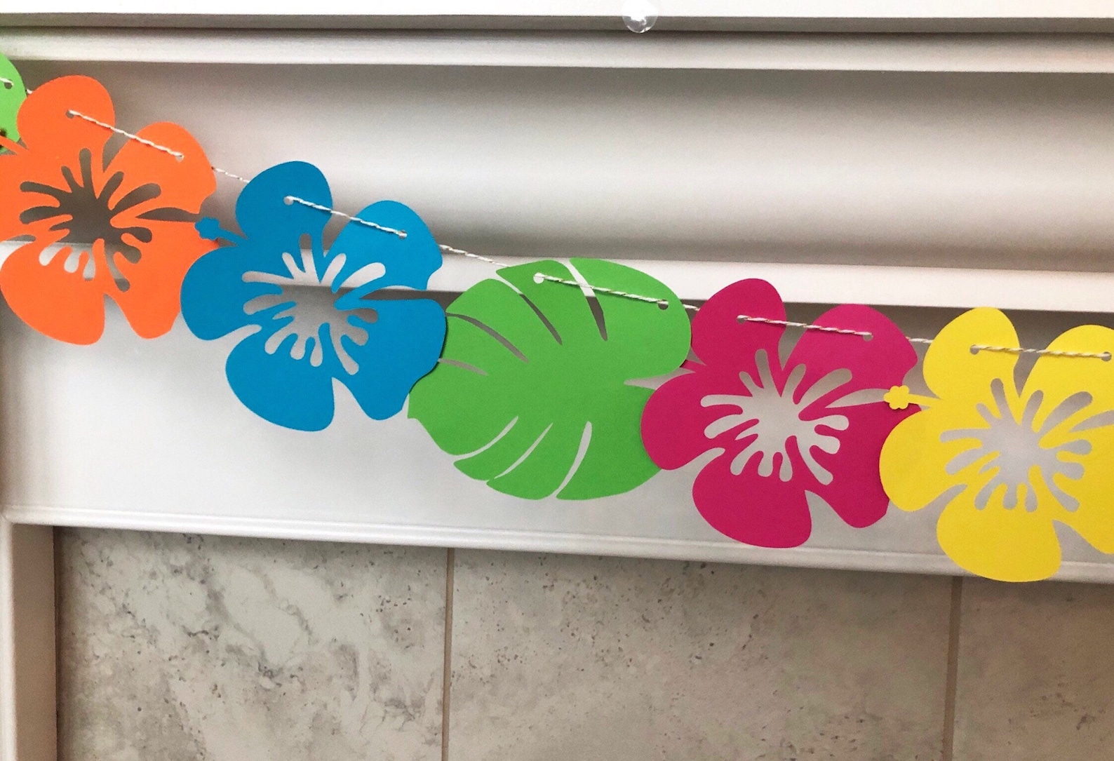 Hawaiian Luau Tropical Banner - Etsy