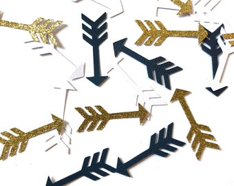 Arrow Confetti navy Grey Mint Green and White | Etsy