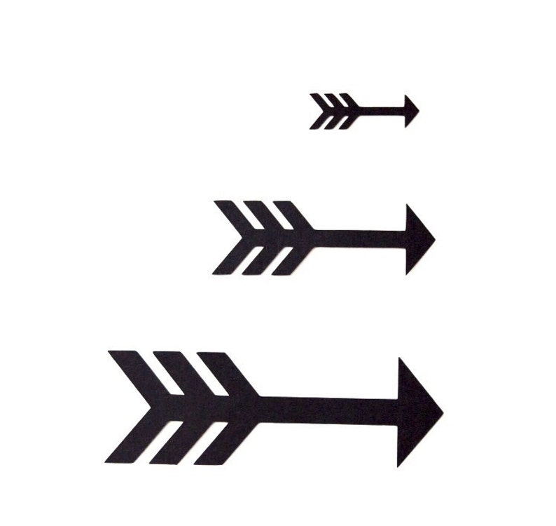 Custom Arrow Confetti and Embellishments You Pick the Colors - Etsy