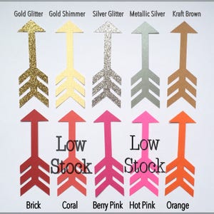 Custom Arrow Confetti and Embellishments, You Pick the Colors! - Etsy