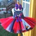 Tutu Overalls, Denim Tutu Jumper, Overall Tutu, Girls Birthday Outfit ...