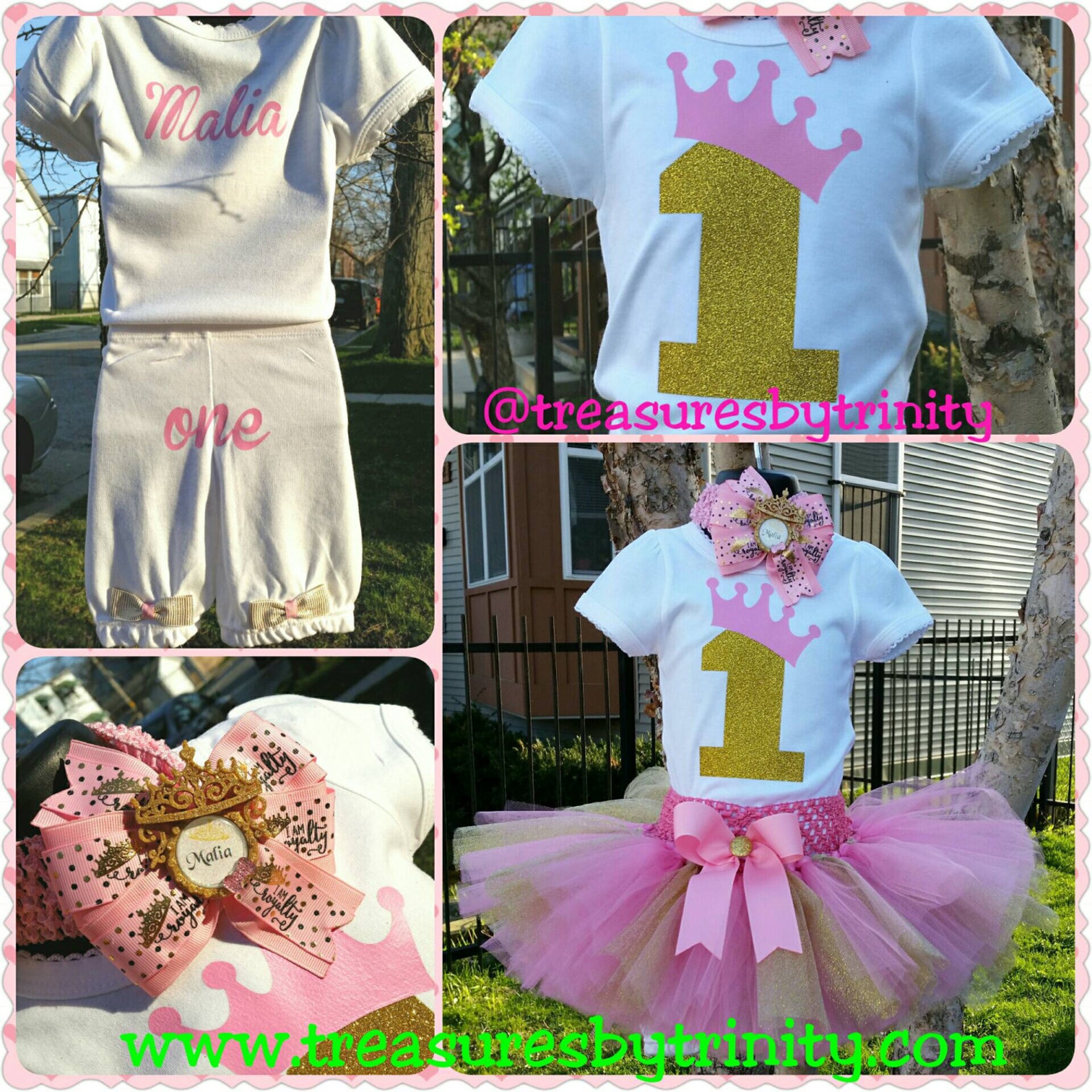 First Birthday Tutu Set 1st Birthday Tutu First Birthday - Etsy