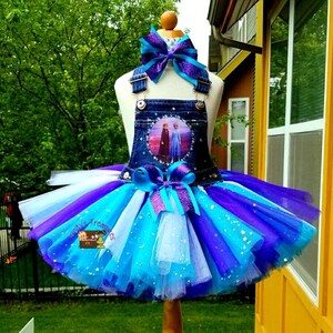 Tutu Overalls, Denim Tutu Jumper, Overall Tutu, Girls Birthday Outfit ...