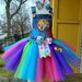 Paint Party Outfit, Tutu Overalls, Paint & Sip Party, Denim Tutu Jumper ...