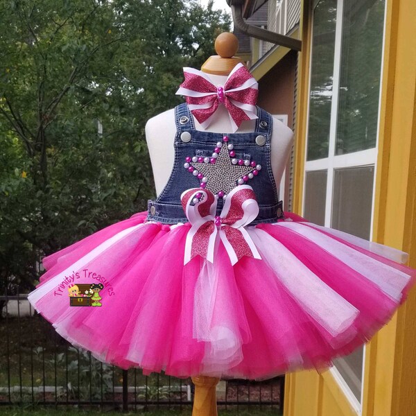 Denim Tutu - Etsy