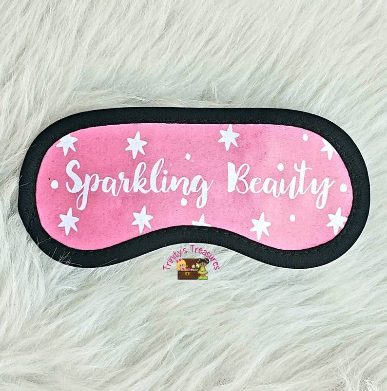Sleep Mask Eye Mask Blindfold Slumber Party Favor | Etsy