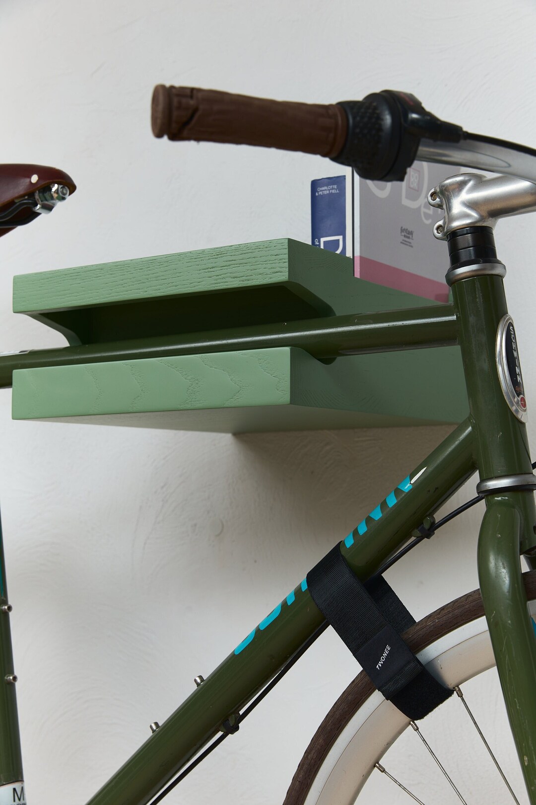 Wooden Bike Rack / Shelf for Bike Storage - Etsy