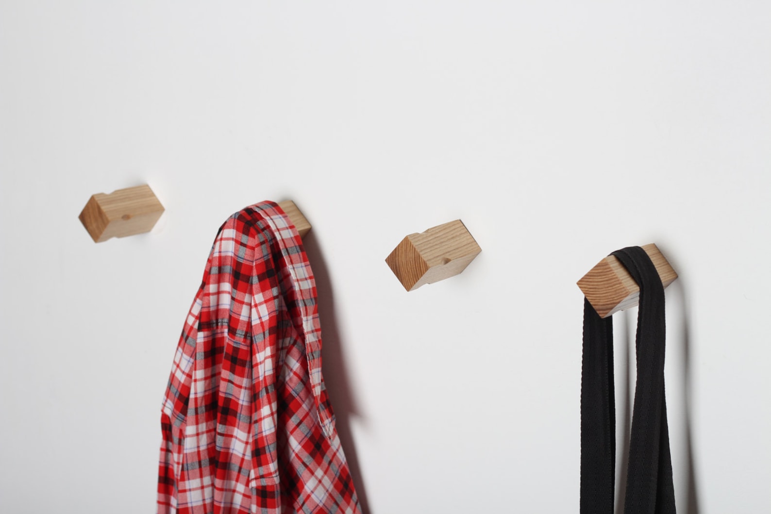 Wooden wall hooks set / coat hooks / wall hanging / clothes | Etsy