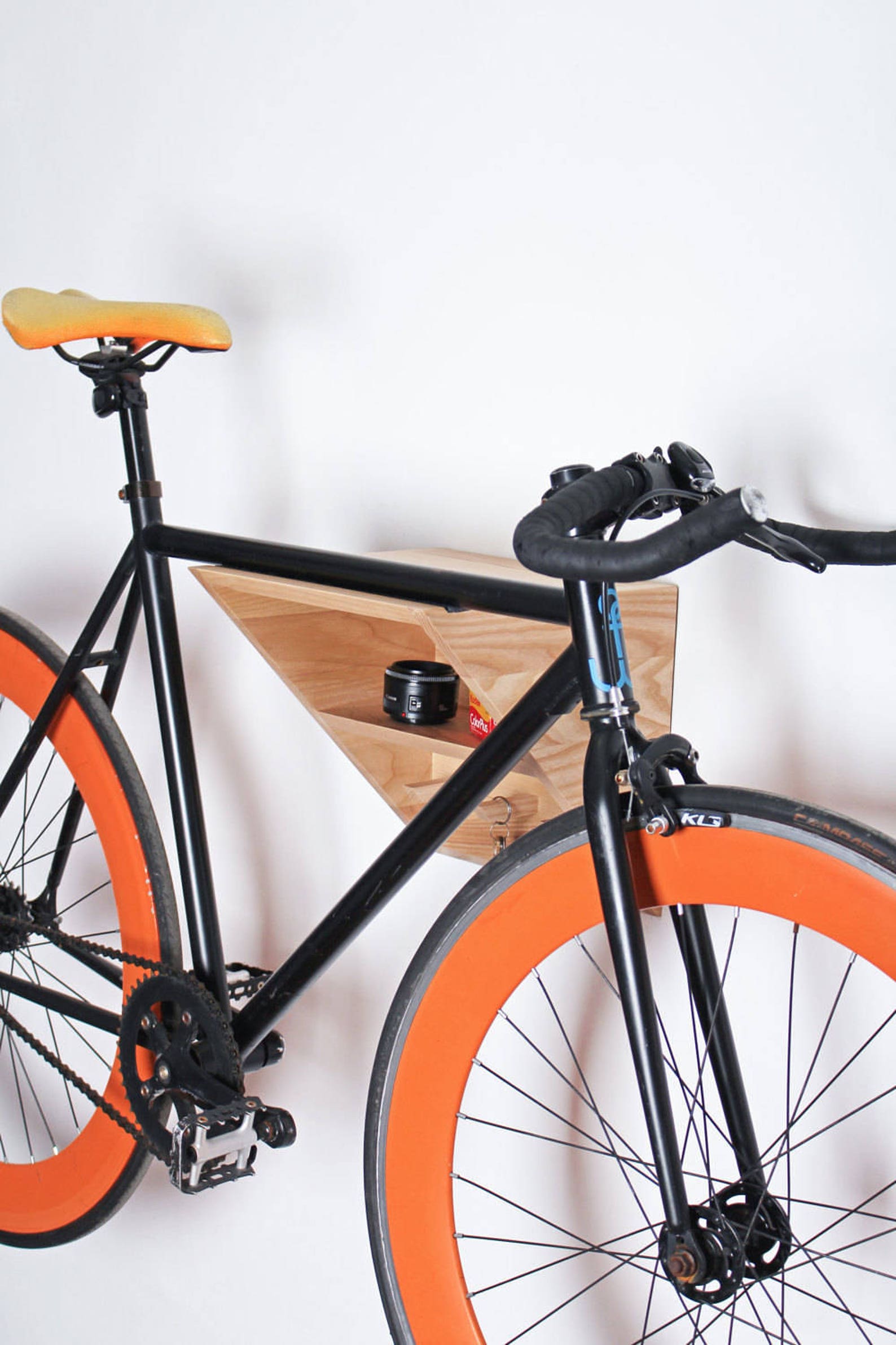 Wall Mount Bike Rack/ Indoor Bicycle Storage/ Wall Bike Hanger ...