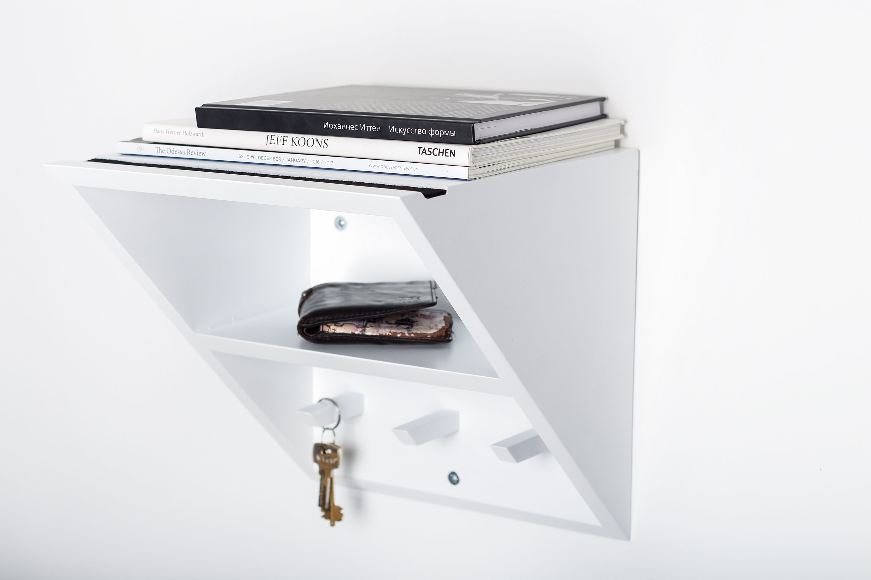 Wall Mounted Bike Rack/ Wooden Bicycle Shelf / White Bike - Etsy