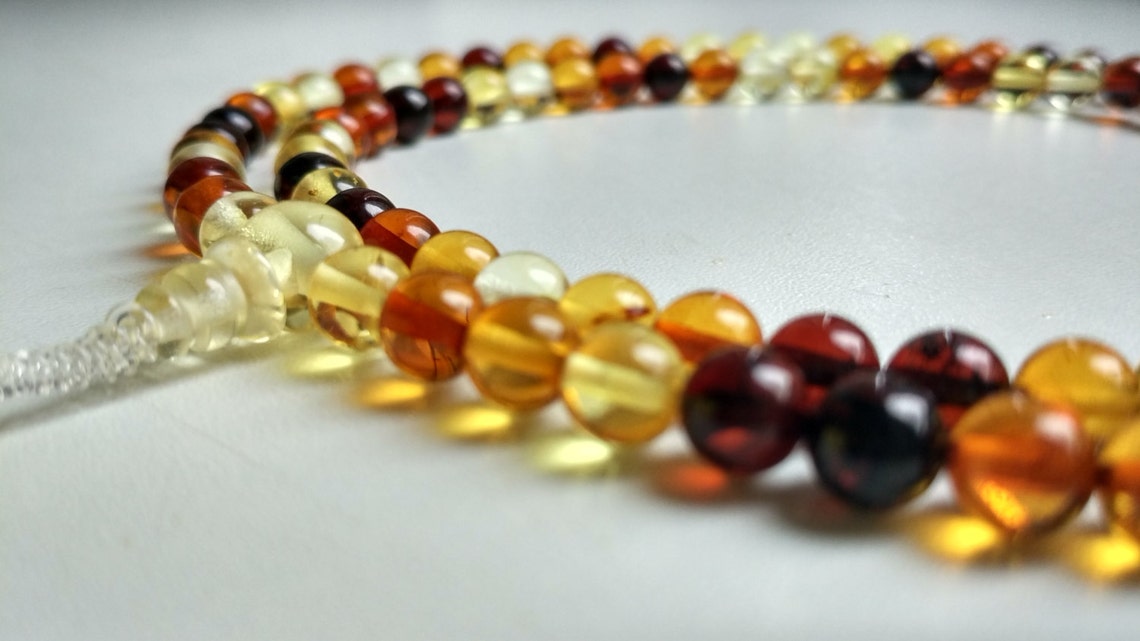 Do It Yourself mala: 108 beads baltic amber mala for | Etsy