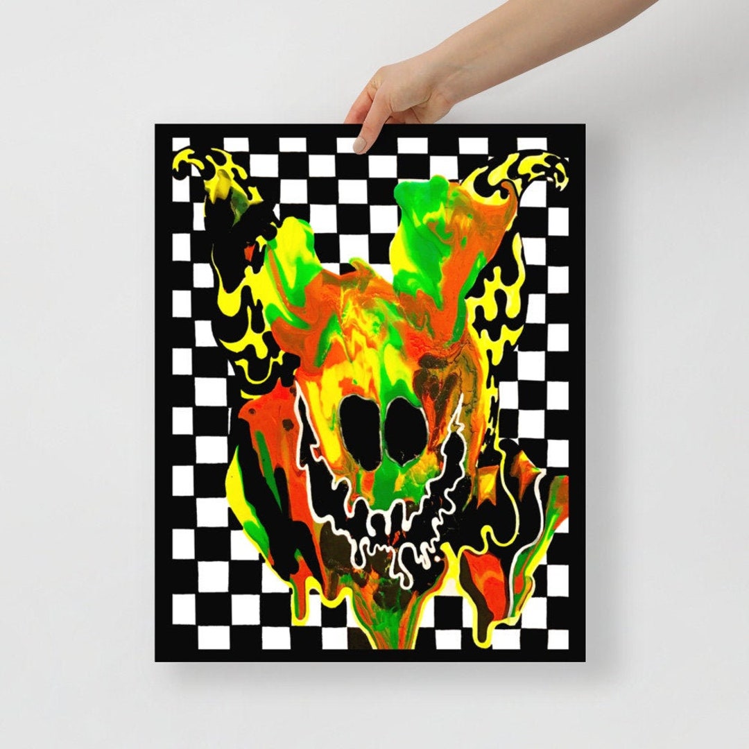 Let Your Demons Out No Need to Pout Poster - Etsy