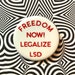Freedom Now Legalize LSD 1.25 Inch Pin - Etsy