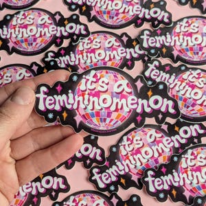 It's a Femininomenon // Chappel Roan Vinyl Waterproof Sticker - Etsy