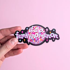 It's a Femininomenon // Chappel Roan Vinyl Waterproof Sticker - Etsy