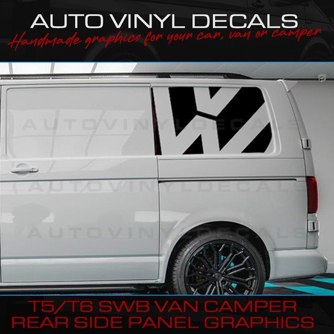 Volkswagen VW T5 T6 Rear Panel Vinyl Graphics Decal - Etsy UK