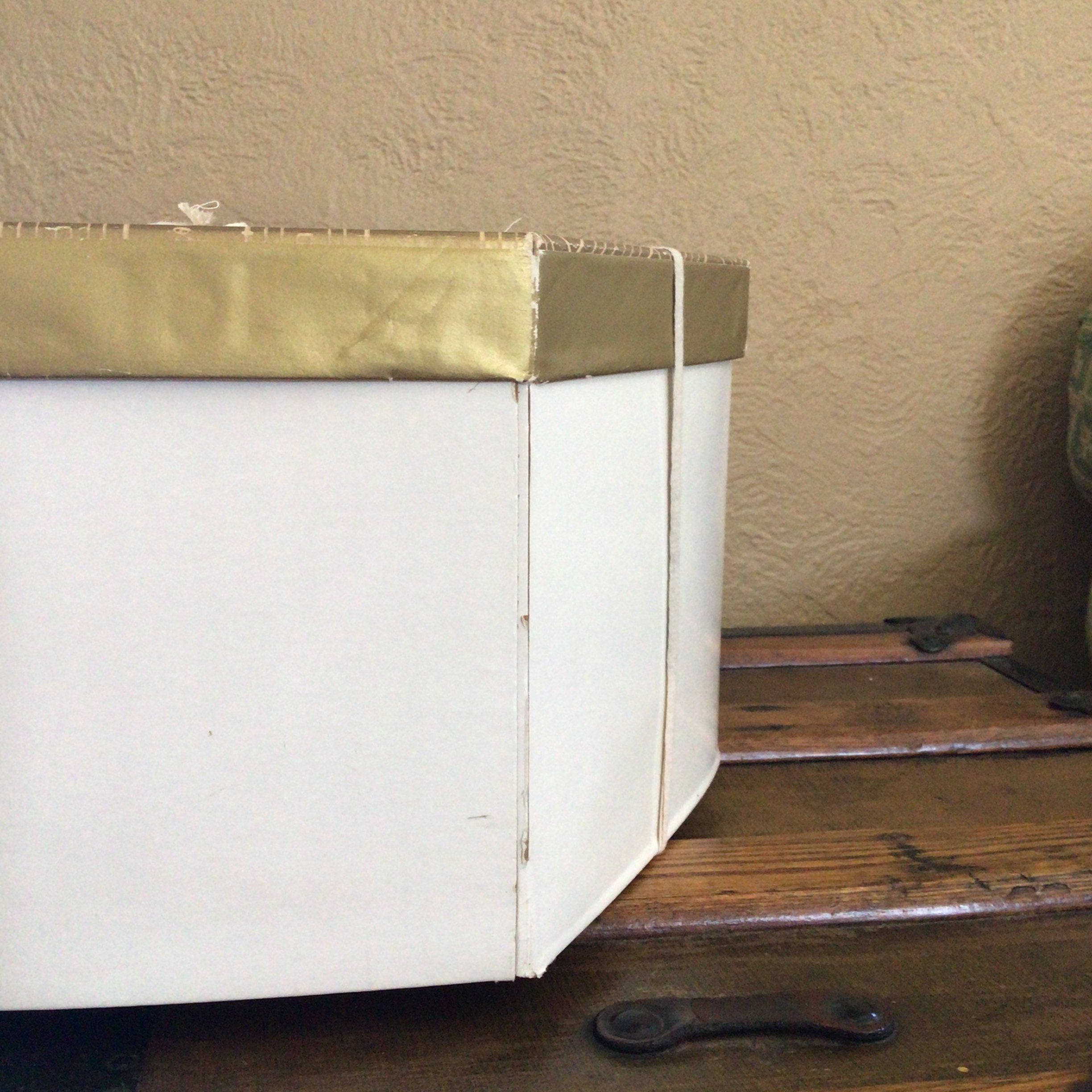 Vintage Hat Box Midcentury Cardboard Hat Box White Hat Box | Etsy
