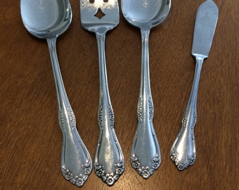 Oneida rose pattern | Etsy