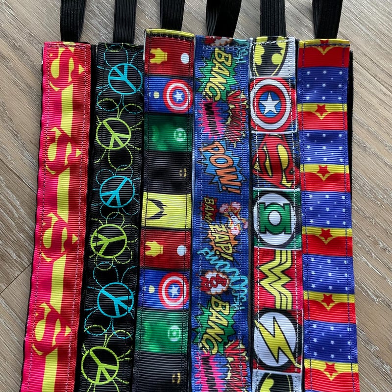 Superhero Headband - Etsy