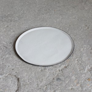 Ceramic Dinnerware Set for 2, Main Course Plates, White Modern Ceramic ...