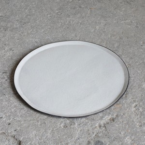 Ceramic White Plates, Rustic Plates, Dinnerware Plate, Large Dinner ...