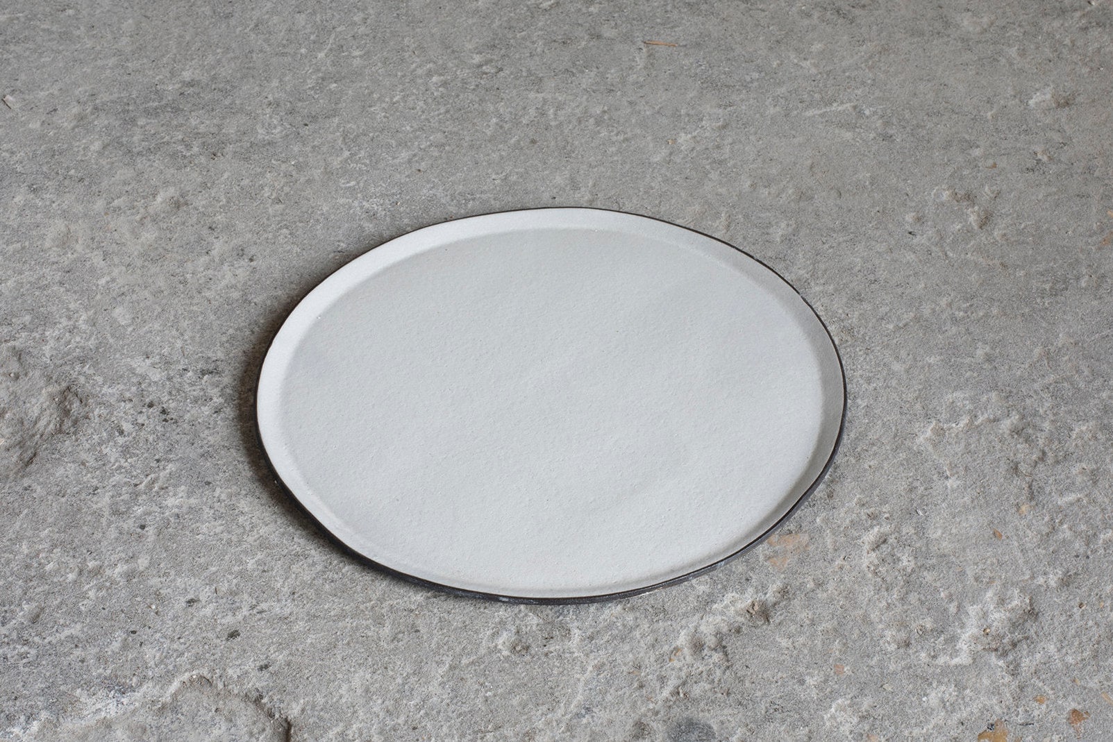 Ceramic White Plates Rustic Plates Dinnerware Plate Large | Etsy