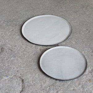 Ceramic Dinnerware Set for 2, Main Course Plates, White Modern Ceramic ...