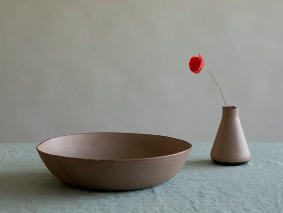 Extra Large Ceramic Bowl Ceramic Serving Bowl Modern Salad - Etsy