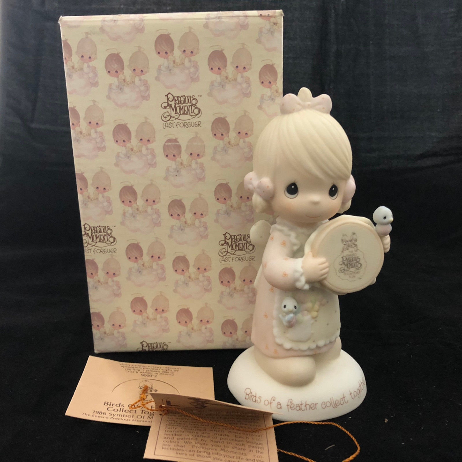 Vintage Precious Moments Birds of a Feather Collect Together - Etsy