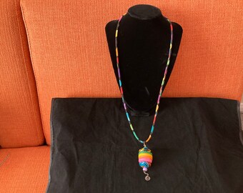 Colorful Necklace - Etsy