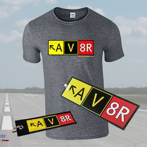 Aviation Stickers for Pilots: AV8R (aviator) Taxiway Sign Sticker - Etsy
