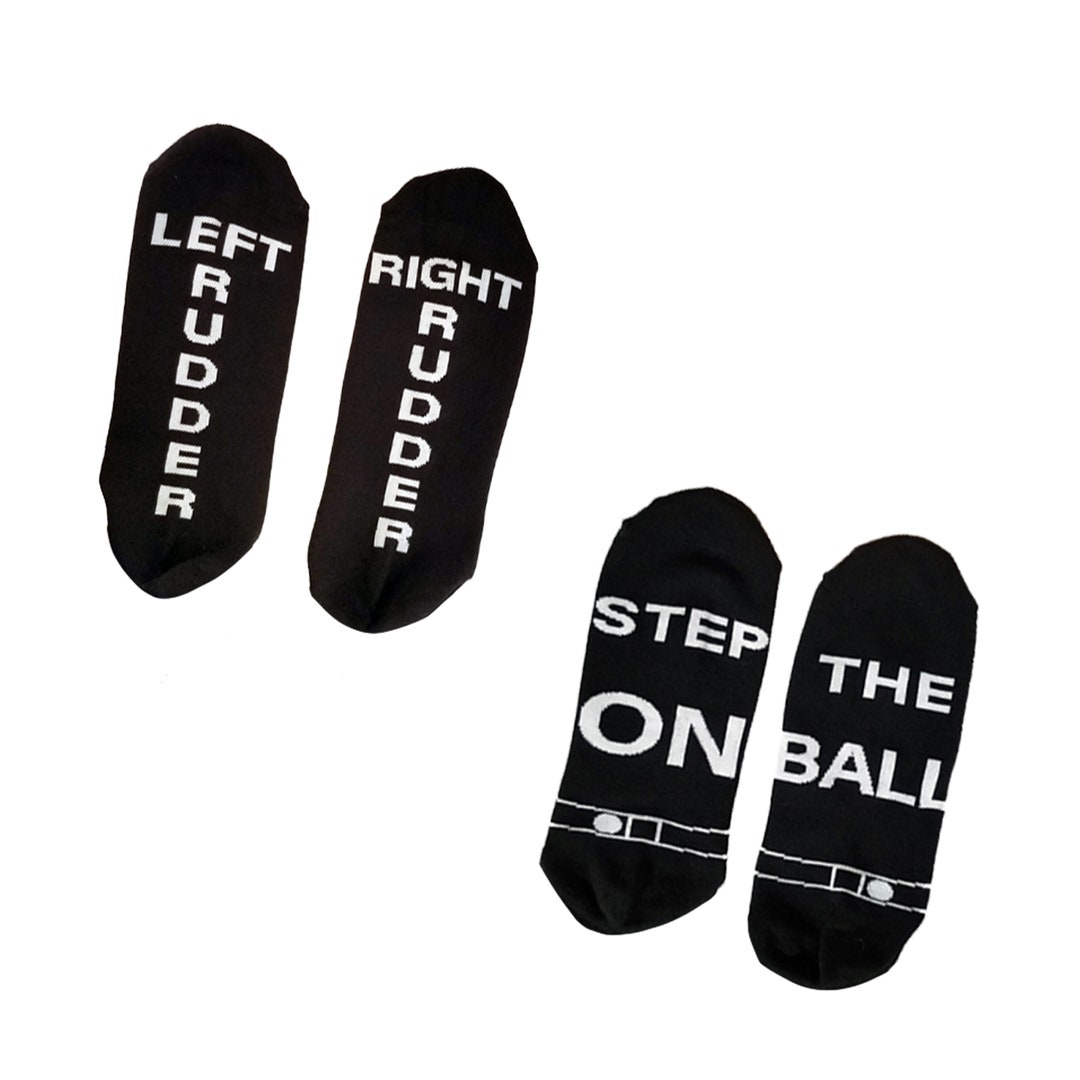 Aviation Themed Pilot Uniform Socks 2 Pairs | Premium Dress Socks ...