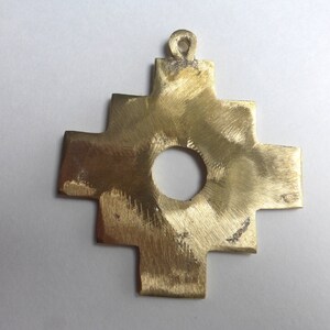 Peruvian Andean Inca Cross Chacana Pendant Made of Bronze - Etsy