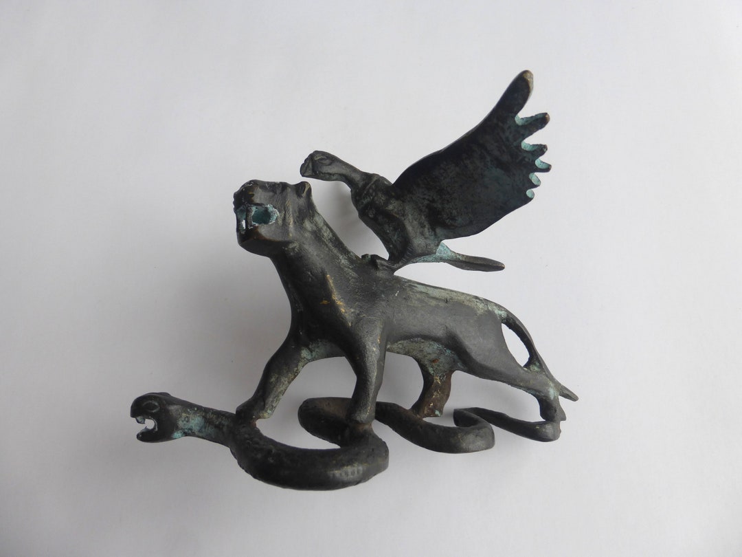 Peruvian Andean Trilogy Totem Made in Oxidized Copper - Etsy