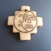 Peruvian Andean Inca Cross Chacana Pendant - Hand-carved on Alabaster ...