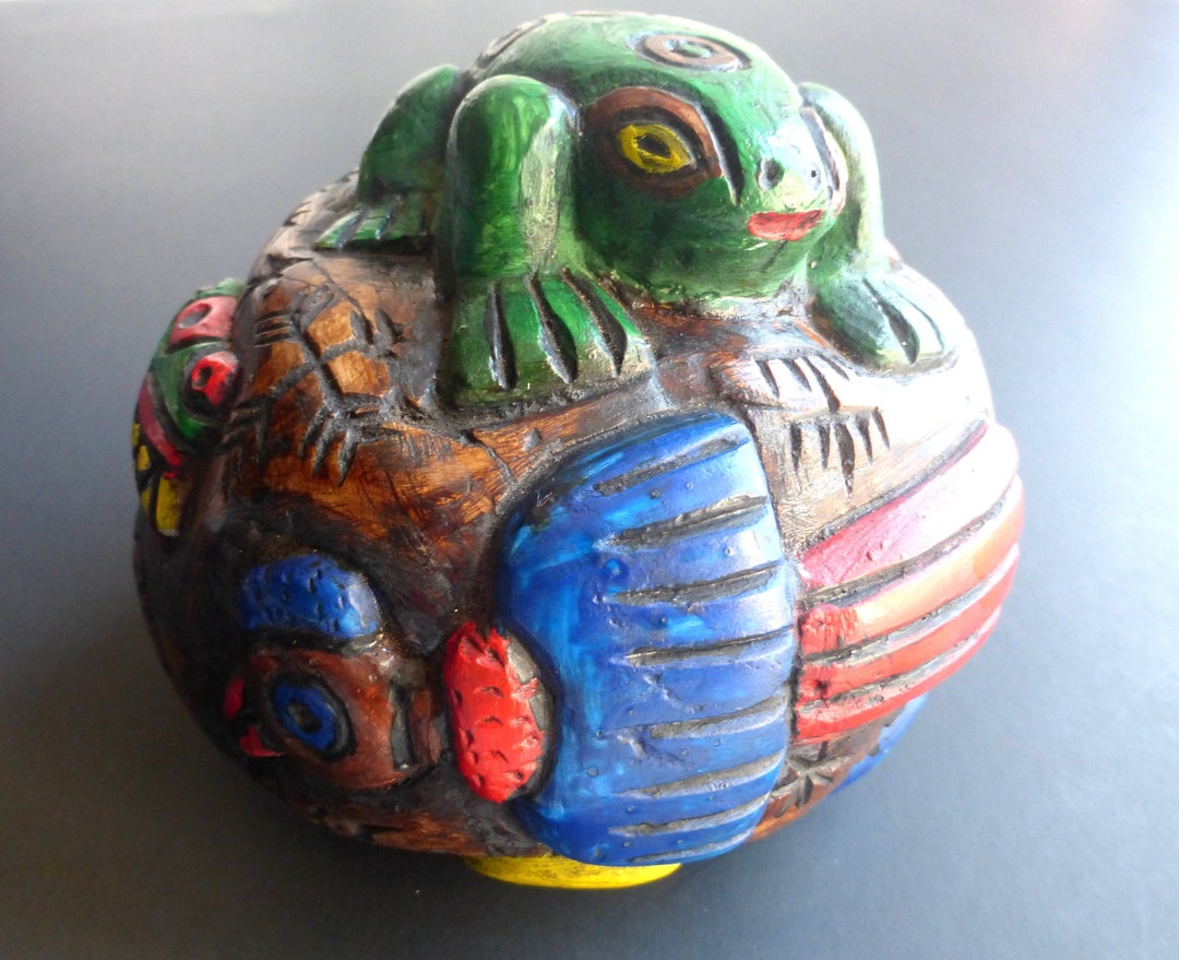 Andean Hand-carved Symbology of Mother Earth, Andean Trilogy Peruvian ...