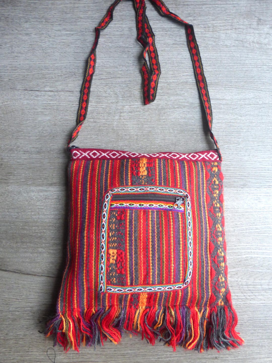 Peruvian Andean Shaman CHUSPA - Shoulder Bag - Hand-woven Bag - Etsy