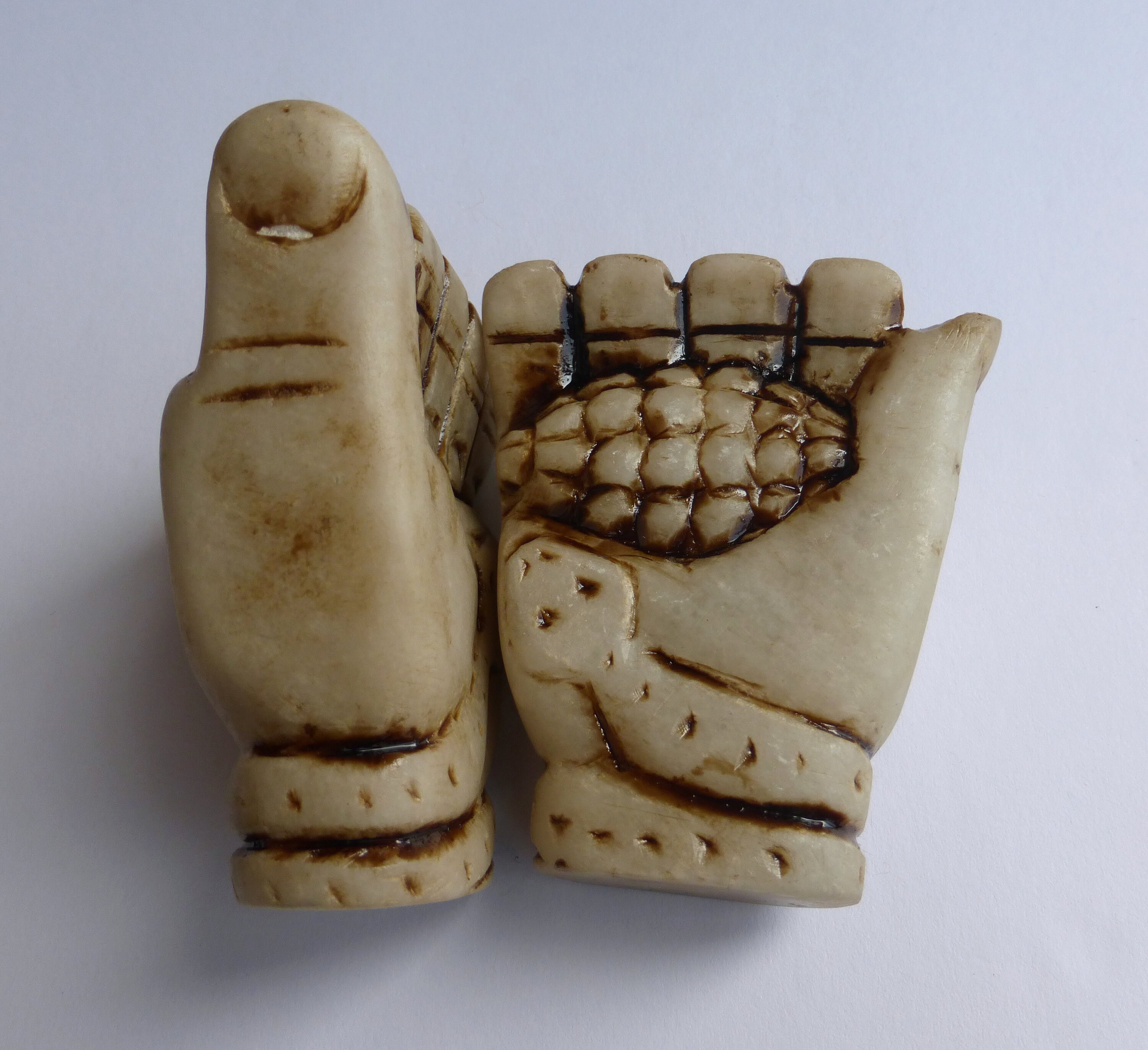 Peruvian Andean Offering Chumpi Khuyas Shaman Mighty Hands (right and ...