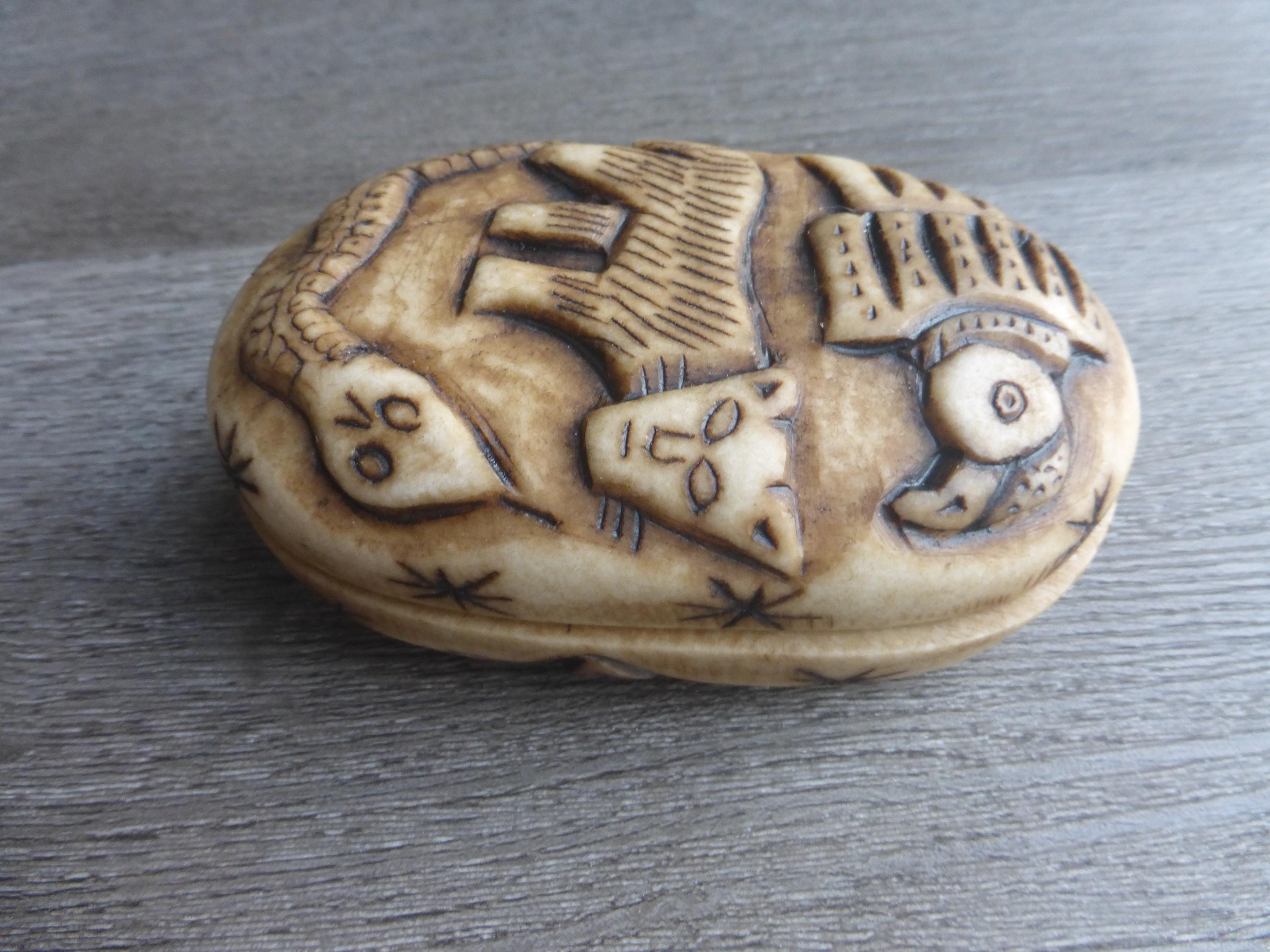 Andean Inca Gods, Inti and Mama Quilla - Carved in Andean Caliza Stone ...