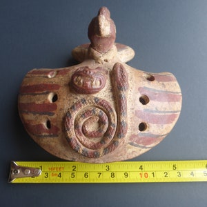 Peruvian Andean Ocarina - Collectible Wind Instrument Made of Clay - Etsy