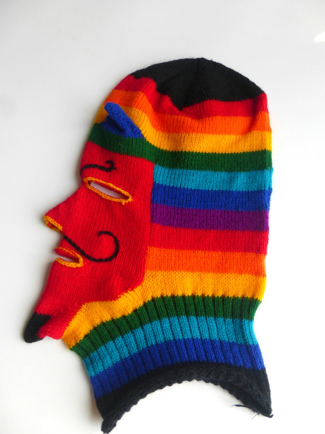 Peruvian Balaclava ski Mask devil Balaclava rainbow Balaclava ...