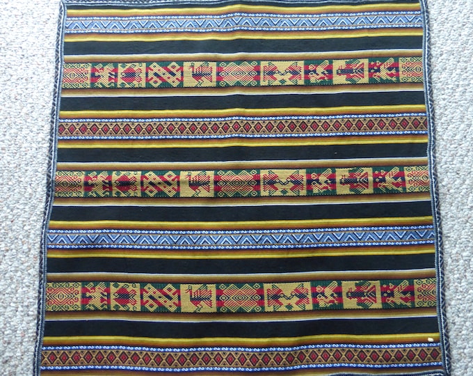 Andean Altar Cloth - Peruvian Andean Fabric - Mesa Altar - Ceremonial ...