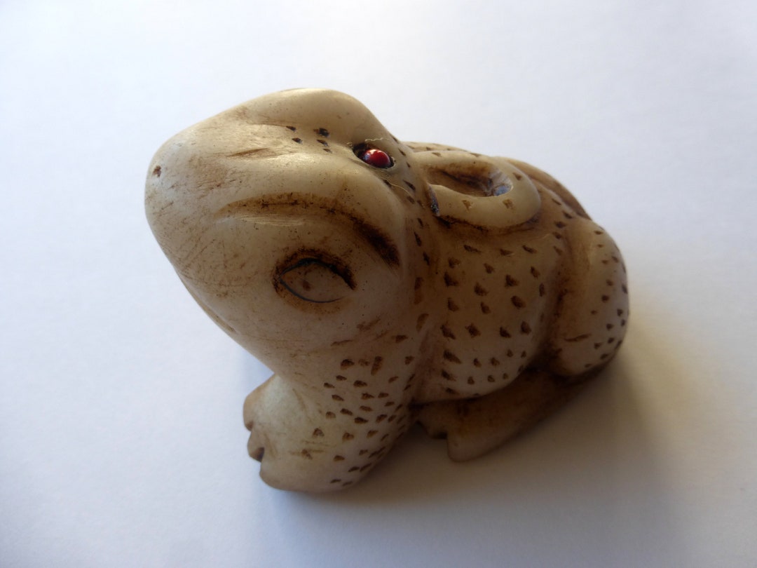 Peruvian Andean Toad Carved in Caliza Stone - Etsy