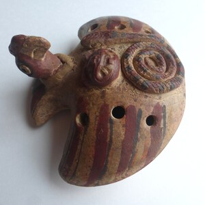 Peruvian Andean Ocarina - Collectible Wind Instrument Made of Clay - Etsy