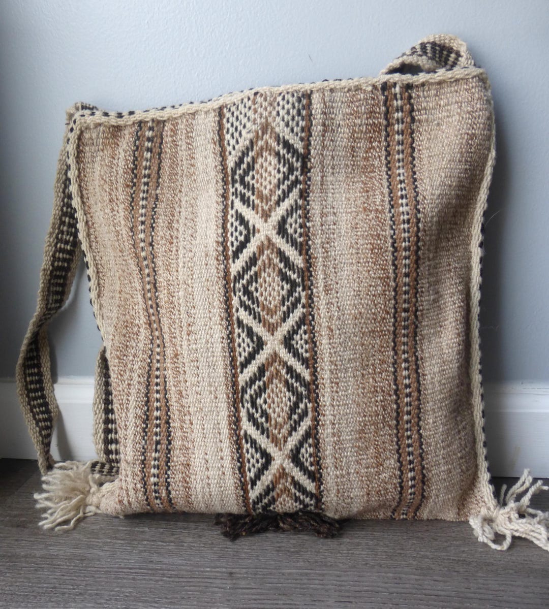 Peruvian Andean Shaman CHUSPA - Shoulder Bag - Made With Natural Wool ...
