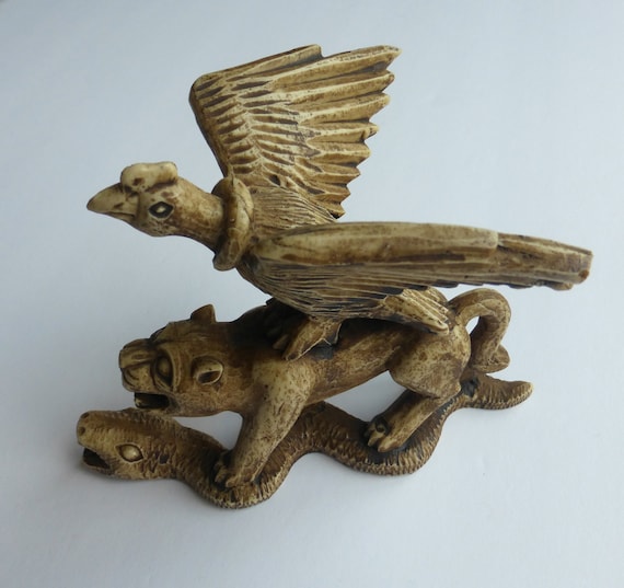 Andean Cosmology Andean Trilogy Carved in Marmoline Stone - Etsy UK